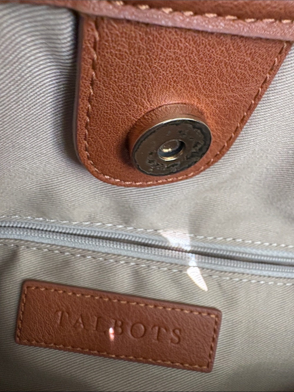 Talbots | Bags | Talbots Natural Woven Tote With Tan Leather Trim ...